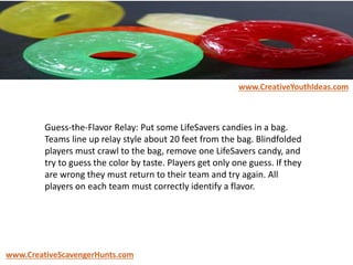 Christian Youth Camp - LifeSavers Candy Tournament | PPTX