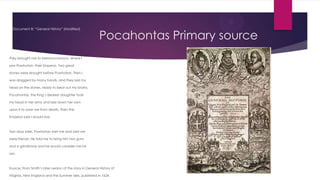 Pocahontas Lesson | PPT