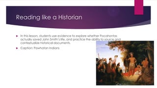 Pocahontas Lesson | PPT
