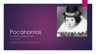 Pocahontas Lesson | PPTX