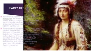 Pocahontas Lesson | PPTX
