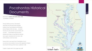 Pocahontas Lesson | PPTX