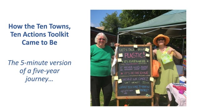 Bonnie Christie: "How the Ten Towns, Ten Actions Toolkit Came to Be" | PPT