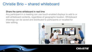 Christie Brio sales presentation | PPT