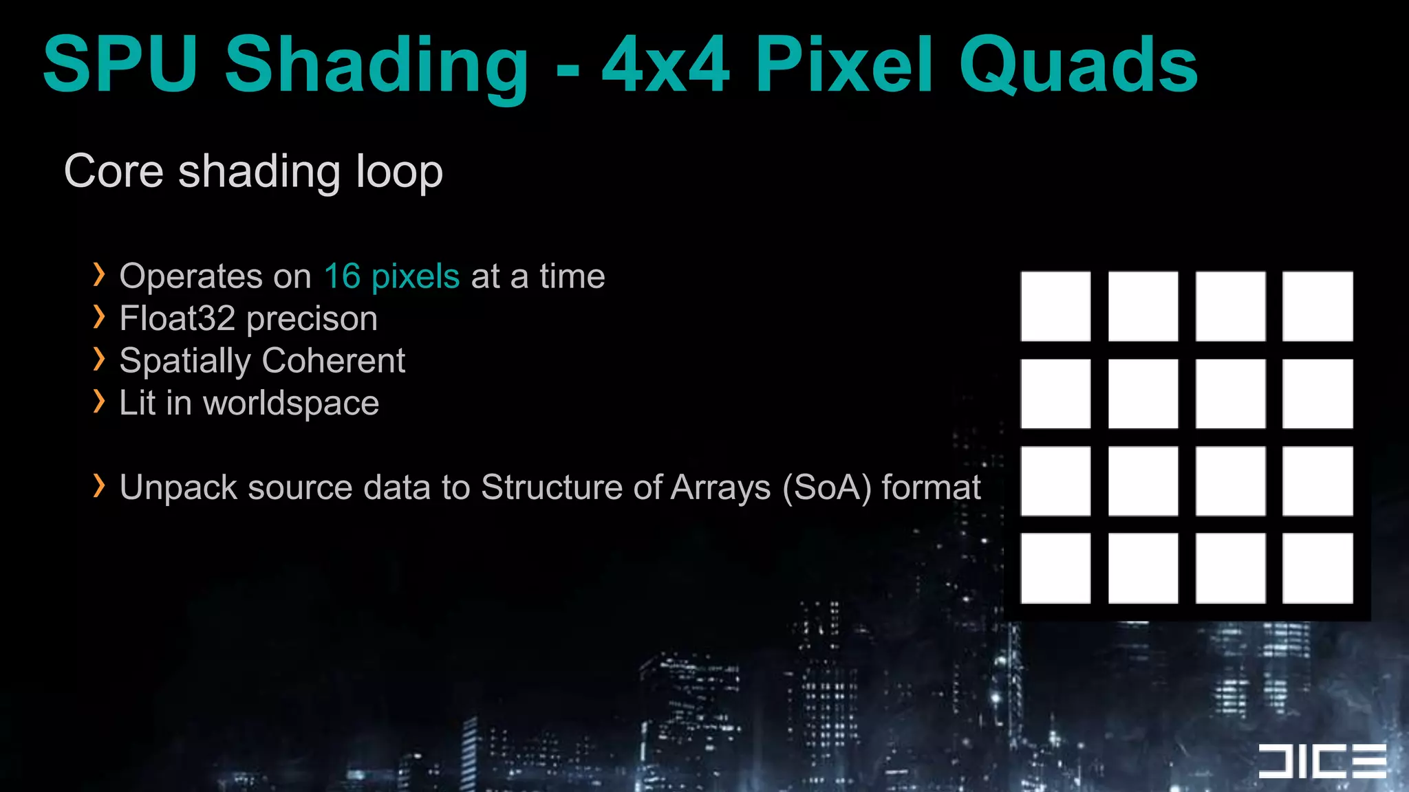 SPU-Based Deferred Shading in BATTLEFIELD 3 for Playstation 3 | PPTX