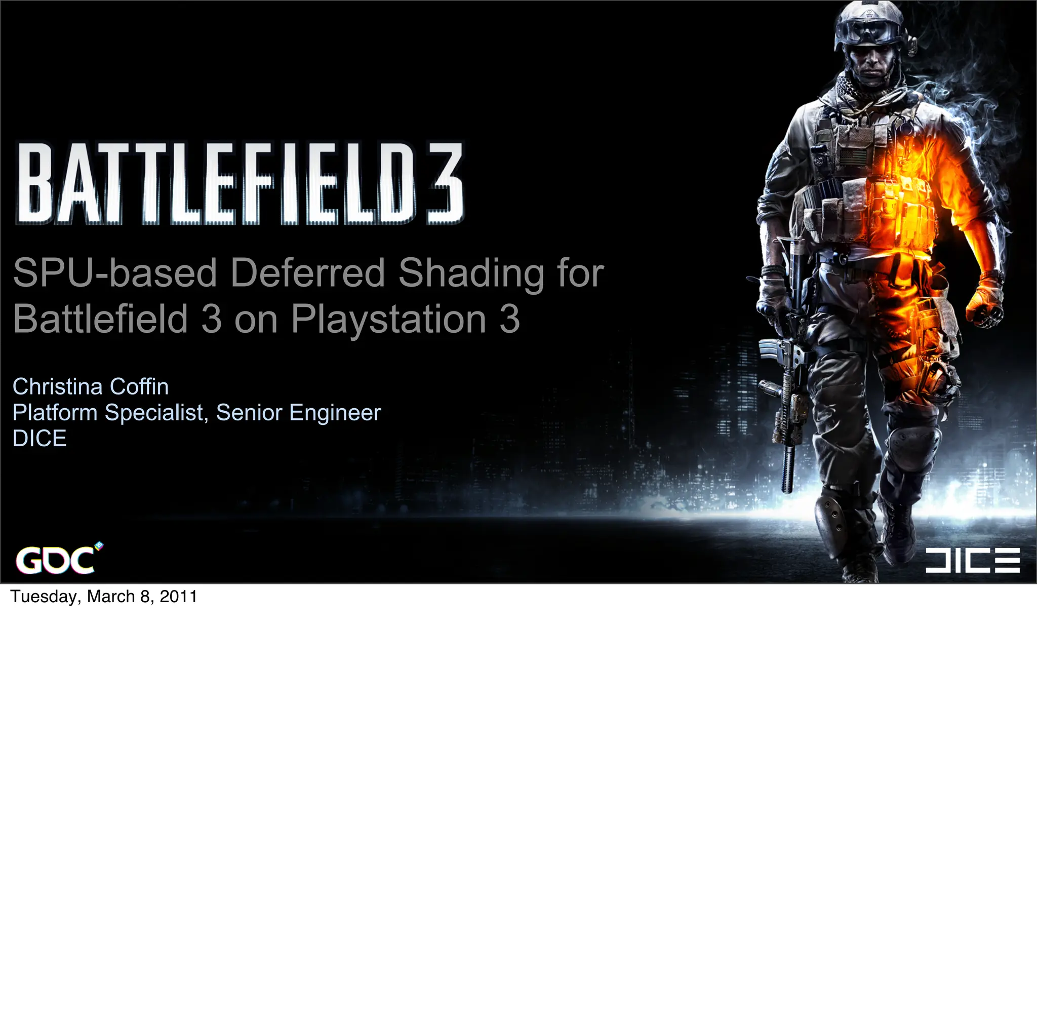 SPU-based Deferred Shading for Battlefield 3 on Playstation 3 | PDF