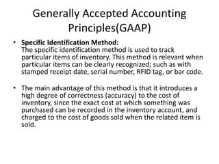 Inventory Accountant- | PPTX