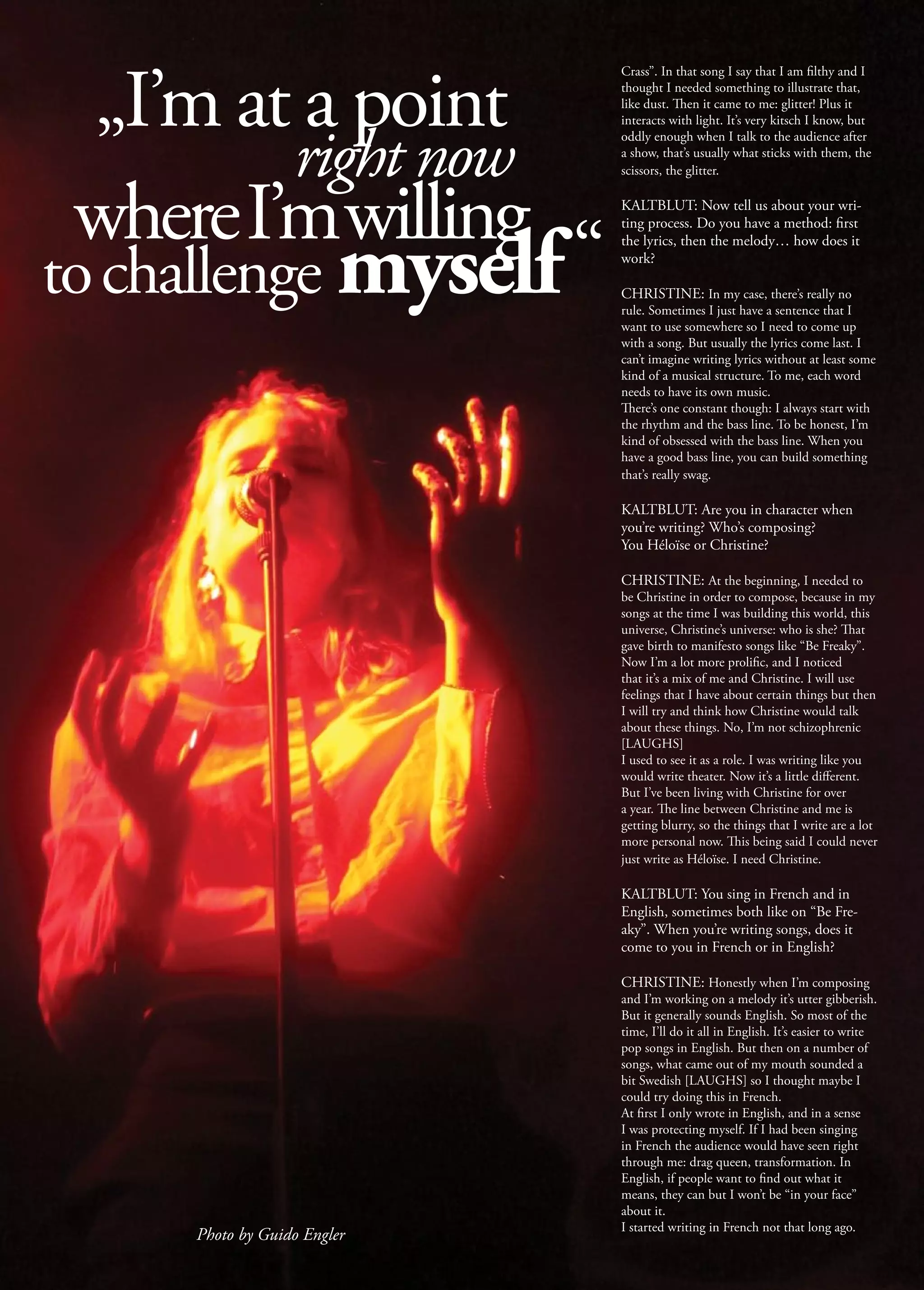 Christine and The Queens: the interview (Collection 3) | PDF