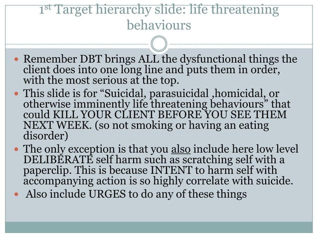 Christine dunkley dbt case template | PPT