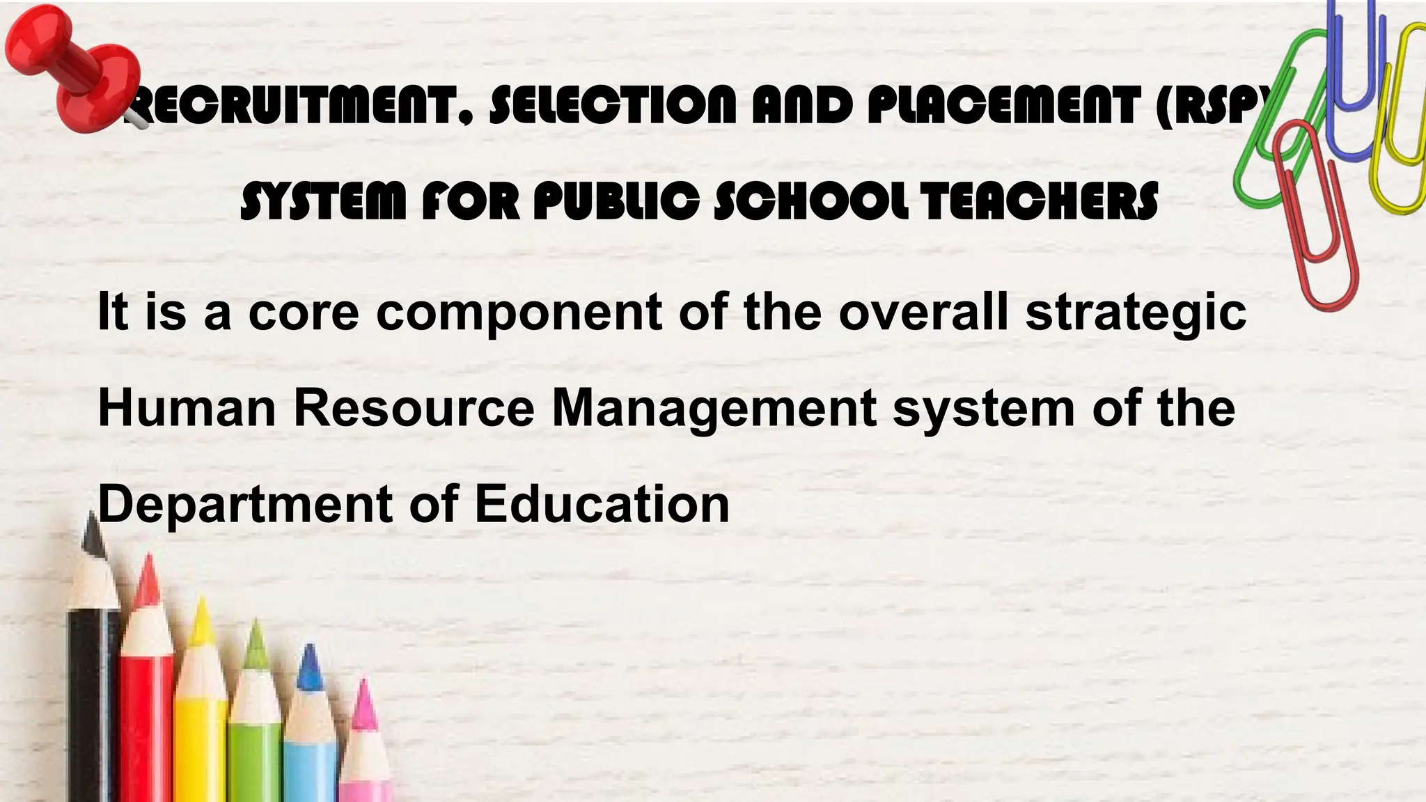 planning, recruitment, selection and replacement pptx | PPTX