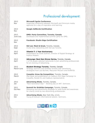 Christine Ma - Resume | PDF | Advertising Industry | Industries