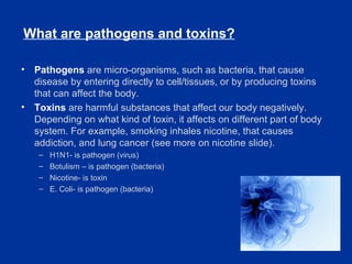 Pathogens and Toxins | PPT