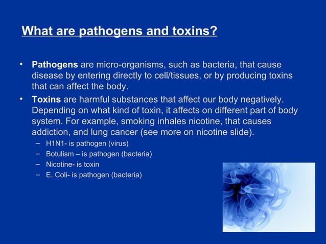 Pathogens and Toxins | PPT