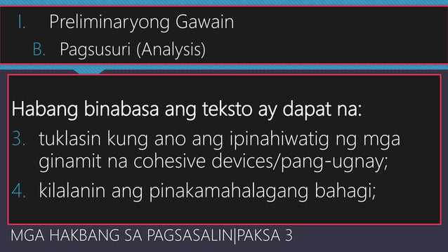 Mga Simulain sa Pagsasaling Wika | PPTX