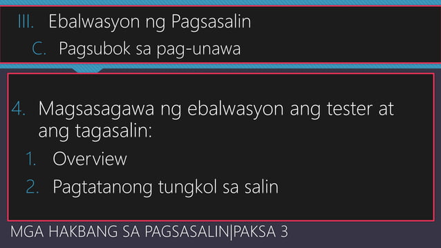 Mga Simulain sa Pagsasaling Wika | PPTX