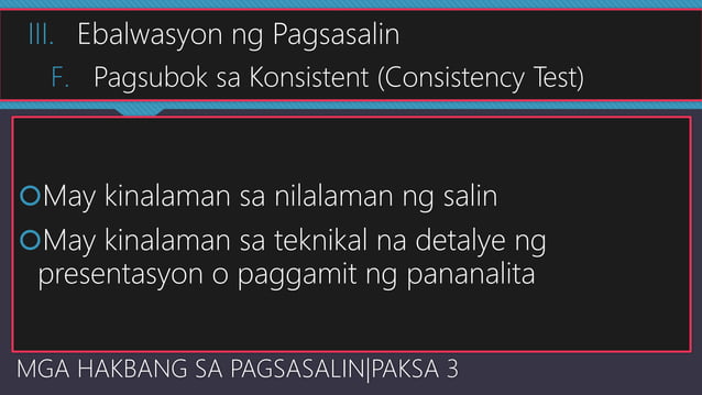Mga Simulain sa Pagsasaling Wika | PPTX