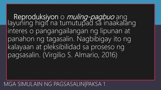 Mga Simulain sa Pagsasaling Wika | PPTX