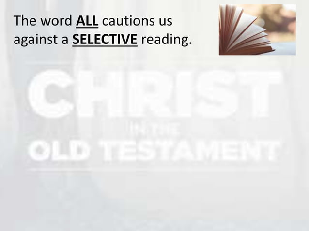 Christ in the Old Testament | PPT