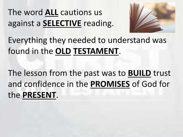 Christ in the Old Testament | PPT
