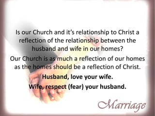 Christ Loves His Bride - Ephesians 5:21-33 | PPTX