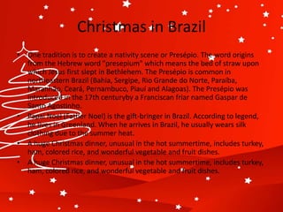Christmas Tradition | PPTX | National & Civic Holidays | Holidays