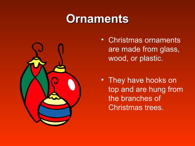 Christmas vocabulary | PPT