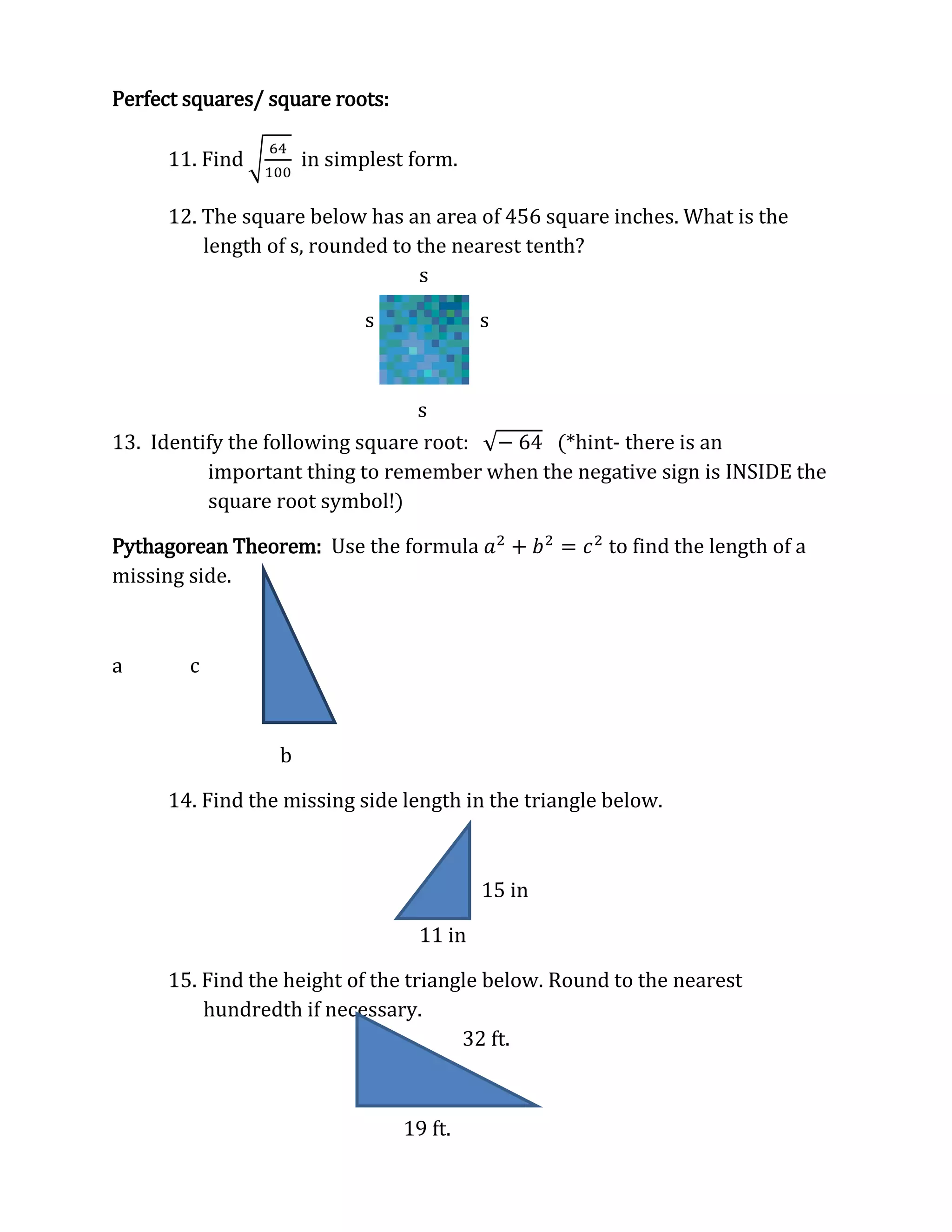 Christmas 2013 8th_grade_semester_exam_study_guide Math Pre-Algebra | DOCX