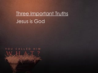 Mighty God - You Called Him What? | PPT