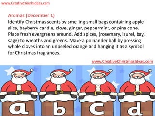 Christmas Activities - Advent Alphabet | PPT