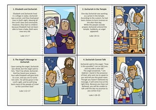 Christmas Advent Cards - Color and Black & White | PDF | Christianity ...