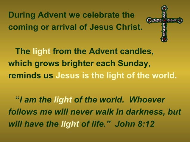 Christmas Advent for Church | PPT