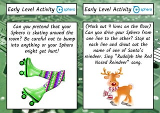 Christmas and winter sphero activities | PDF