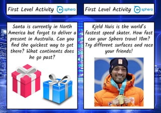 Christmas and winter sphero activities | PPT
