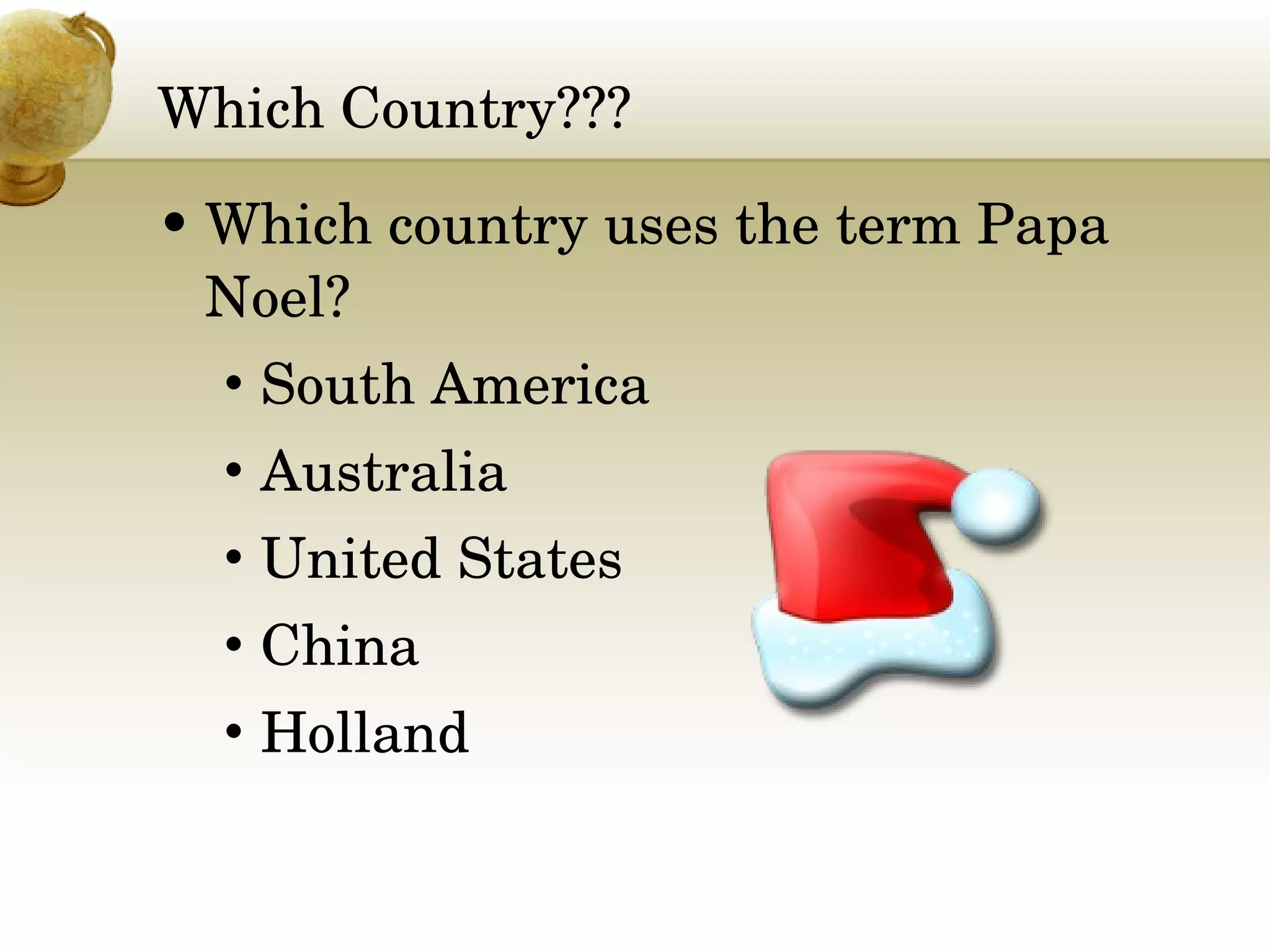 Christmas around the world | PPT