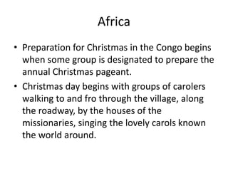 Christmas around the world | PPTX