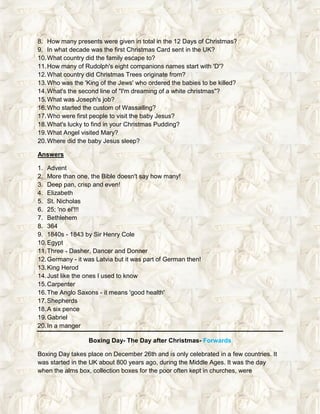 Merry Christmas articles | PDF