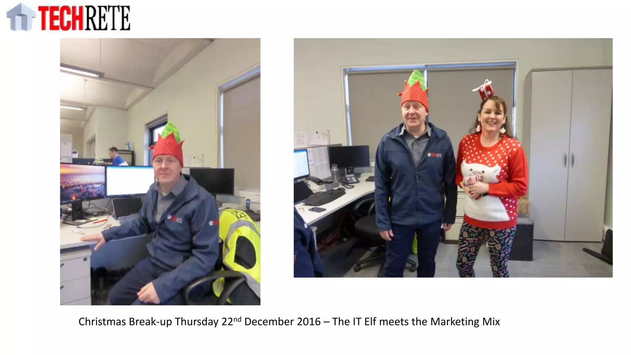 Christmas Break-Up at Techrete Balbriggan | PPT