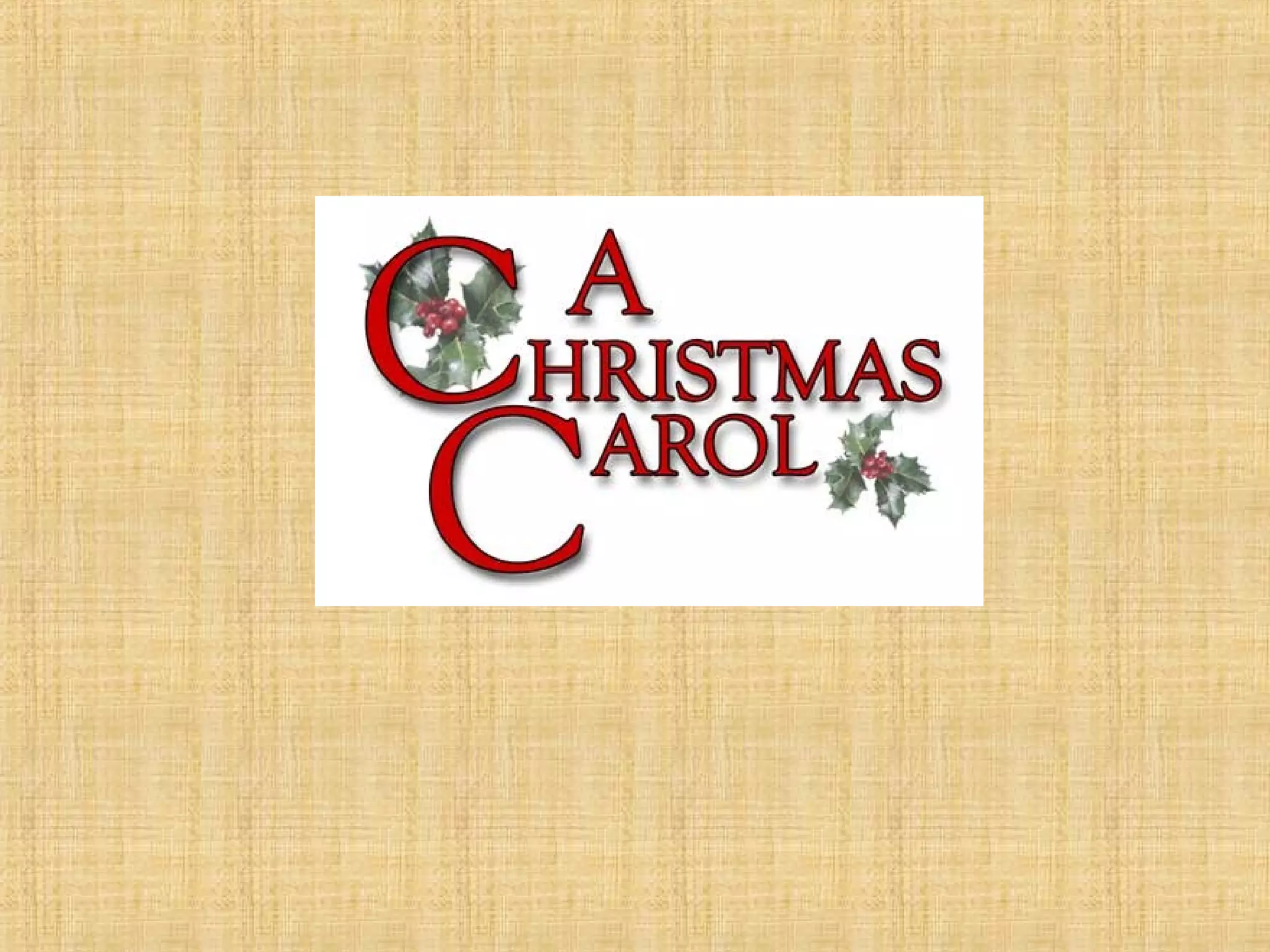 Christmas carol | PPT