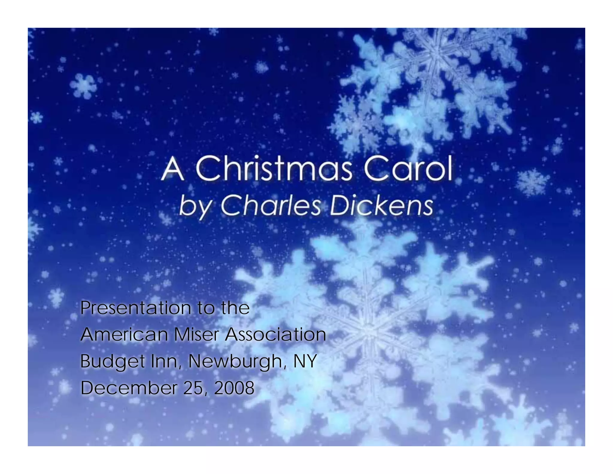 Christmas Carol | PDF