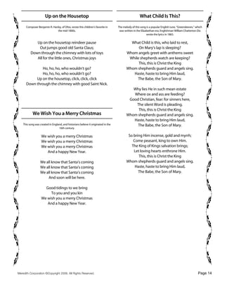 Christmas carols | PDF