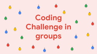 Christmas Coding | PPTX