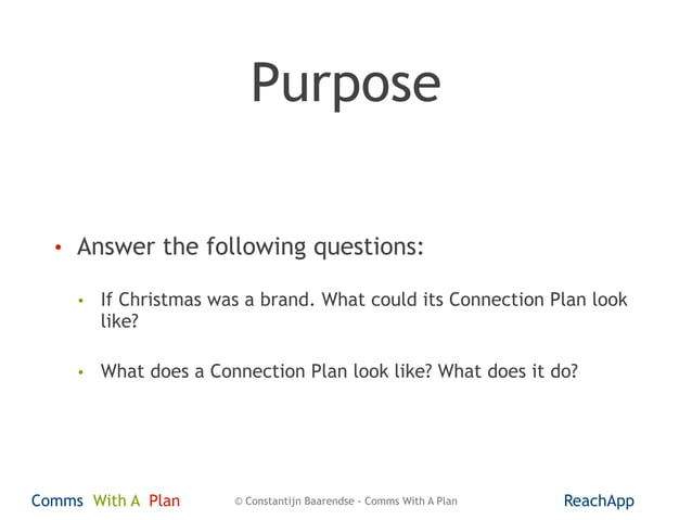 Christmas - Comms With A Plan | PPT