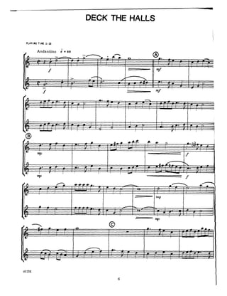 Christmas duets (alto sax and lto flute) | PDF