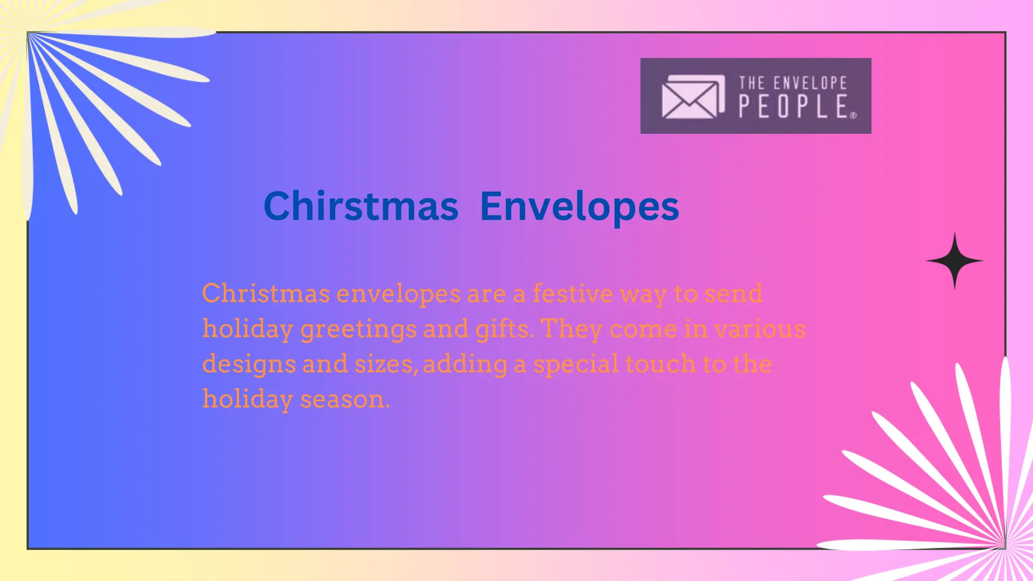 Christmas Envelopes | PPTX