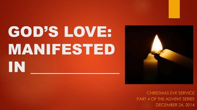 Advent: Love | PPT