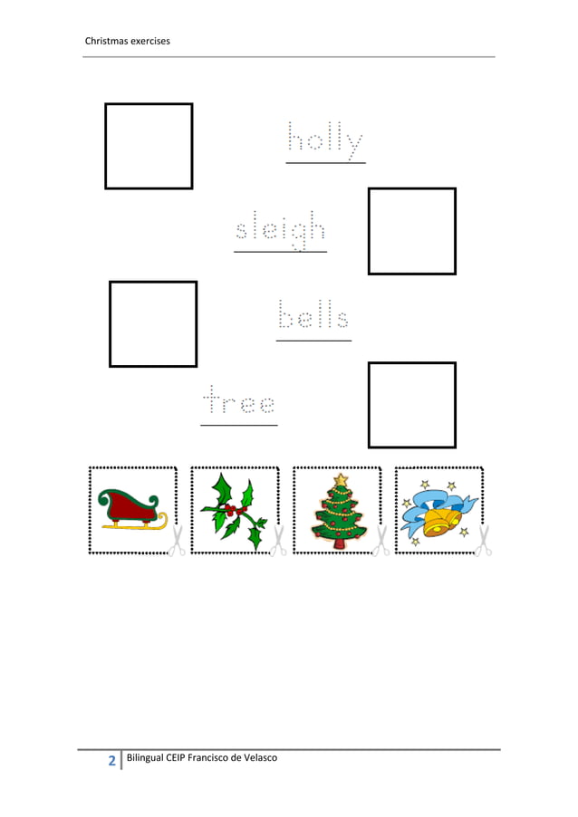 Christmas exercises | PDF