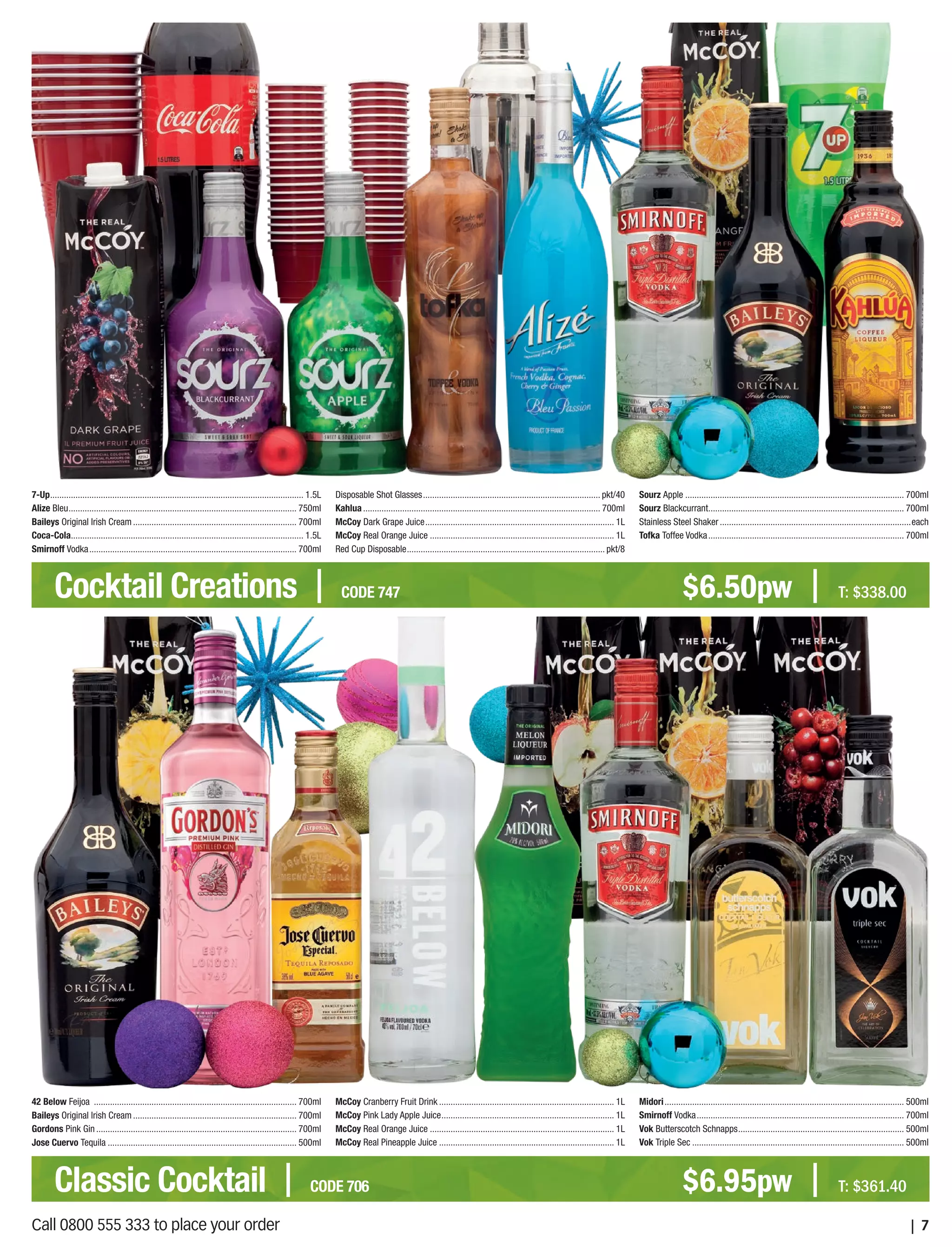 Christmas Festive Drink 2020 Catalogue | PDF