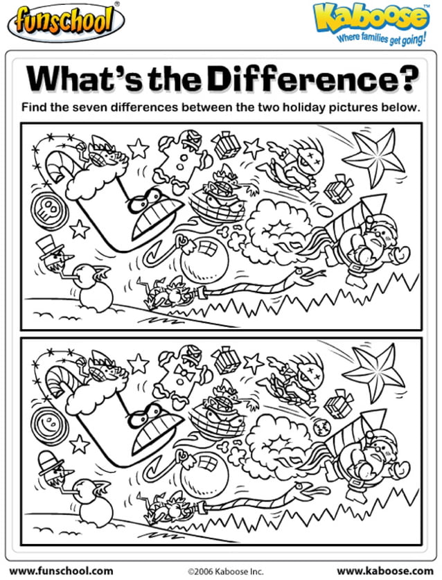 Christmas find the_differences | PDF