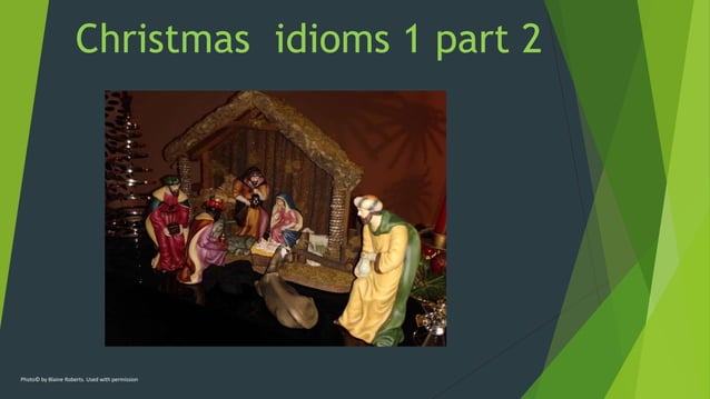 Christmas idioms 1 part 2 | PPT
