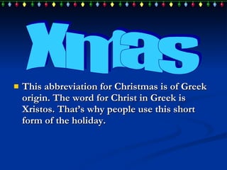 Christmas in britain презентация | PPT